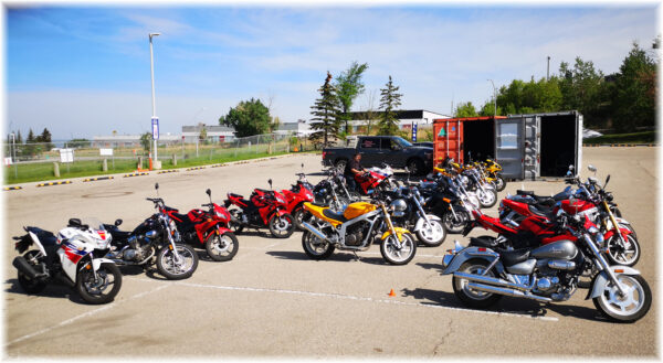 OUR MOTORCYCLE FLEET – Alberta Motorcycle Academy